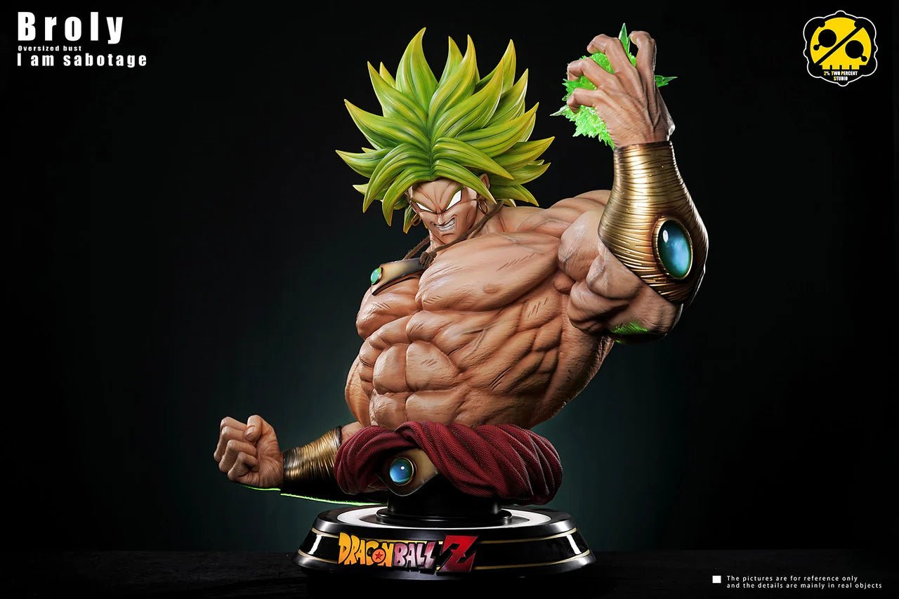 Broly Bust - Dragon Ball - 2% Studio – Navy Toys