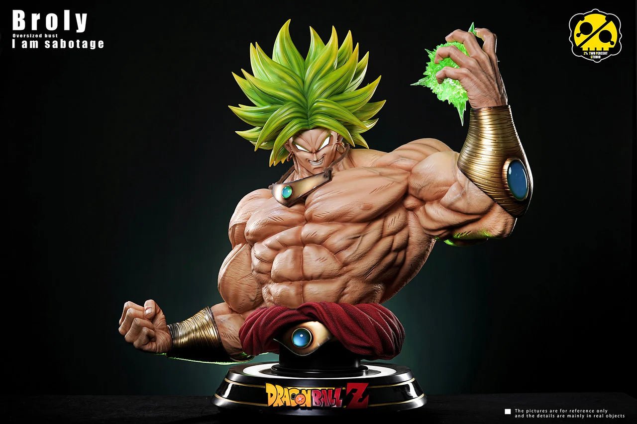 Broly Bust - Dragon Ball - 2% Studio – Navy Toys